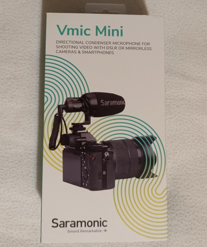 Saramonic Vmic Mini Directional Condenser Microphone NEW in box | eBay