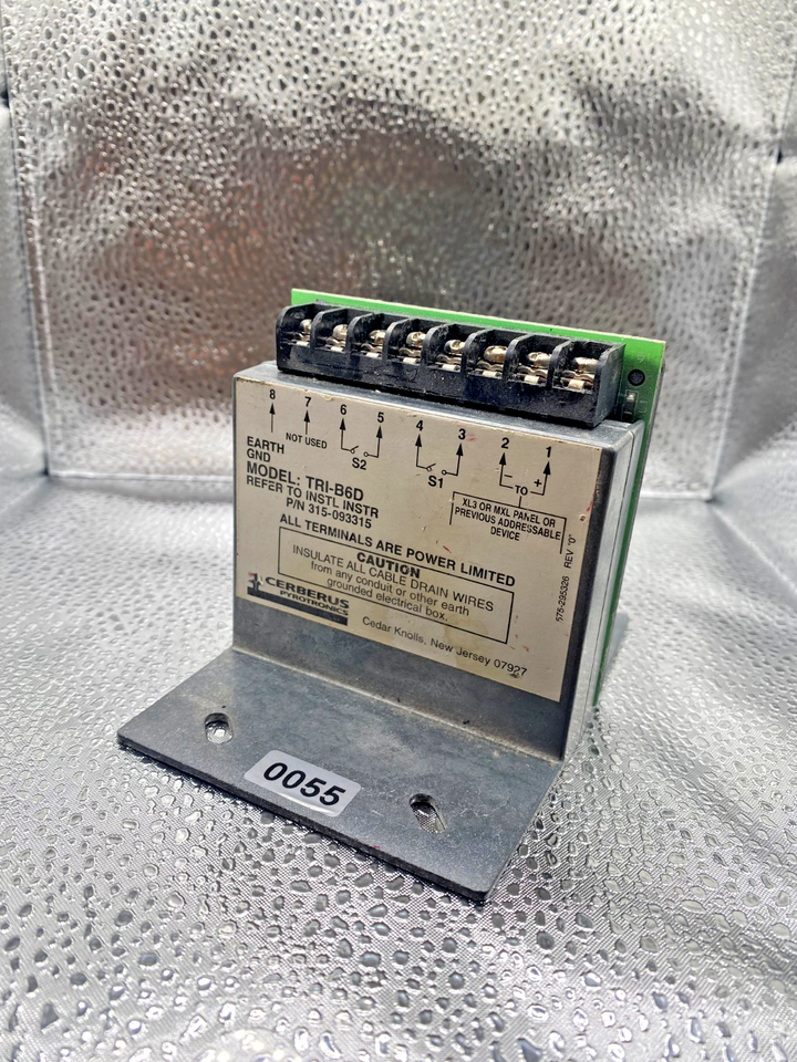 Siemens CERBERUS PYROTRONICS TRI-B6D PROGRAMMABLE DUAL ZONE MODULE | eBay