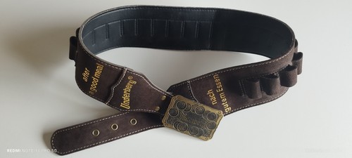 CINTURA UNDERBERG PUBBLICITARIA BIRRA AMARO LIQUORE VINTAGE COLLEZIONE ...