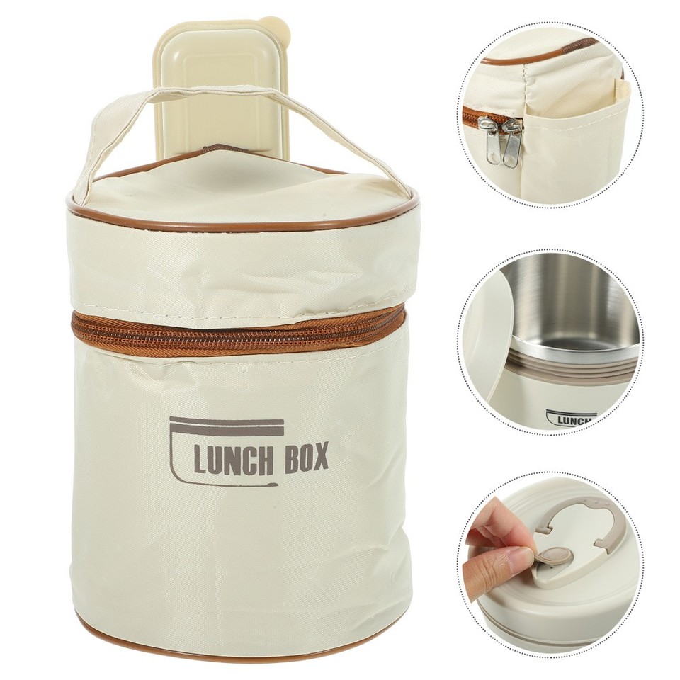 Thermal Food Container Insulated Box Traditional Ramen Bowl Bento ...