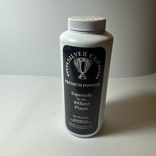 Silver Cup Billiard/Pool Premium Powder Hand Chalk, 8 Ounce Shaker ...