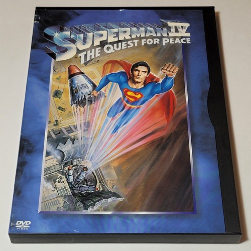 Superman IV: The Quest for Peace DVD 1987 Christopher Reeve Free 1-Day ...