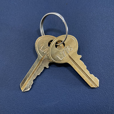 (2) Anderson Hickey Filing Cabinet Replacement Keys Cut Key Code L700 ...