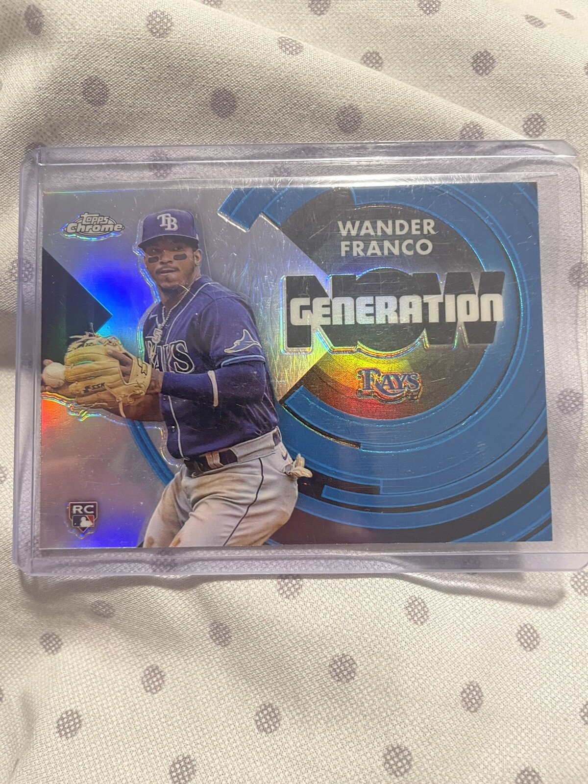 Wander Franco Rookie Card RC 2022 Topps Chrome Update Generation Now ...