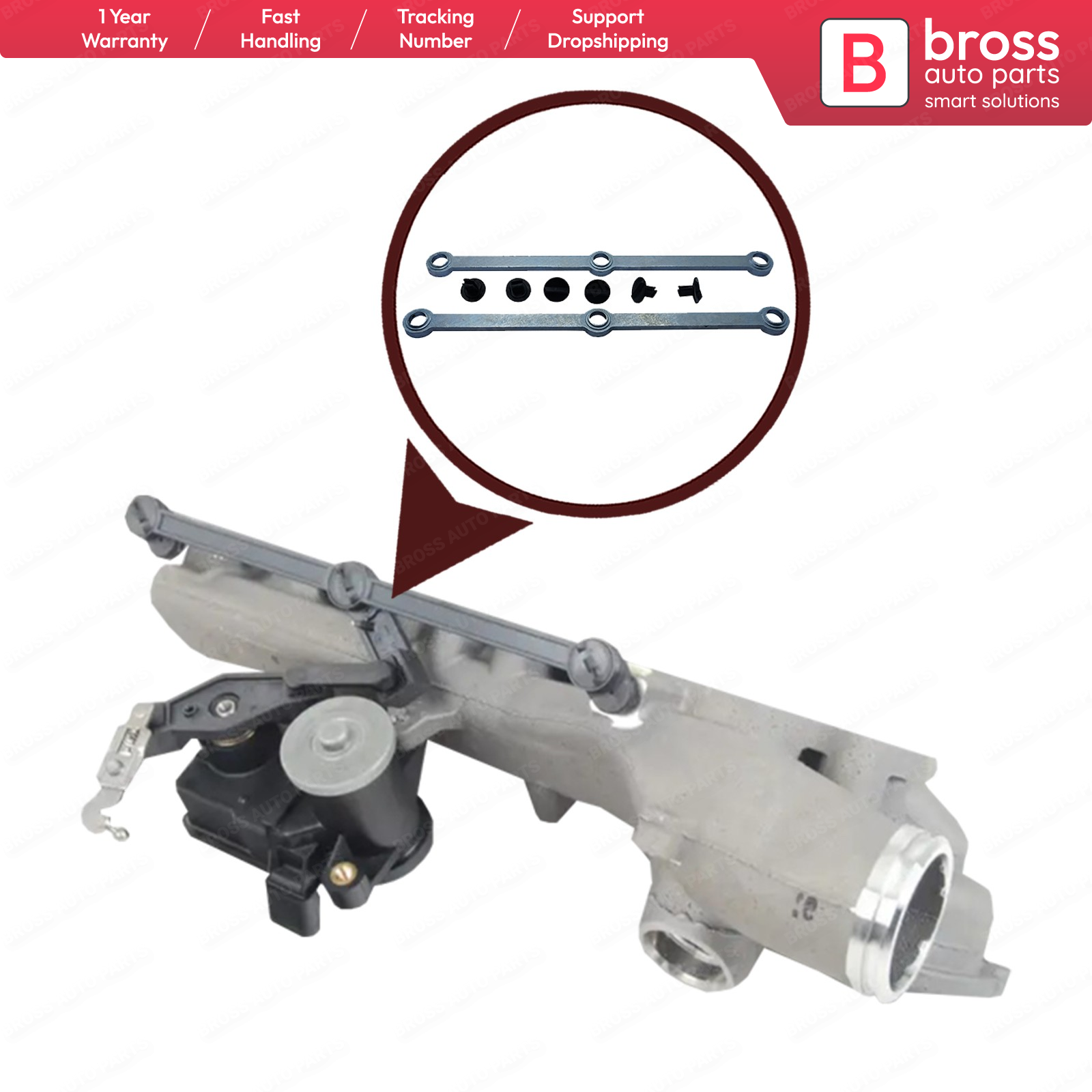 Intake Manifold Runner Connecting Rods 6420903237 For Mercedes OM642 | eBay