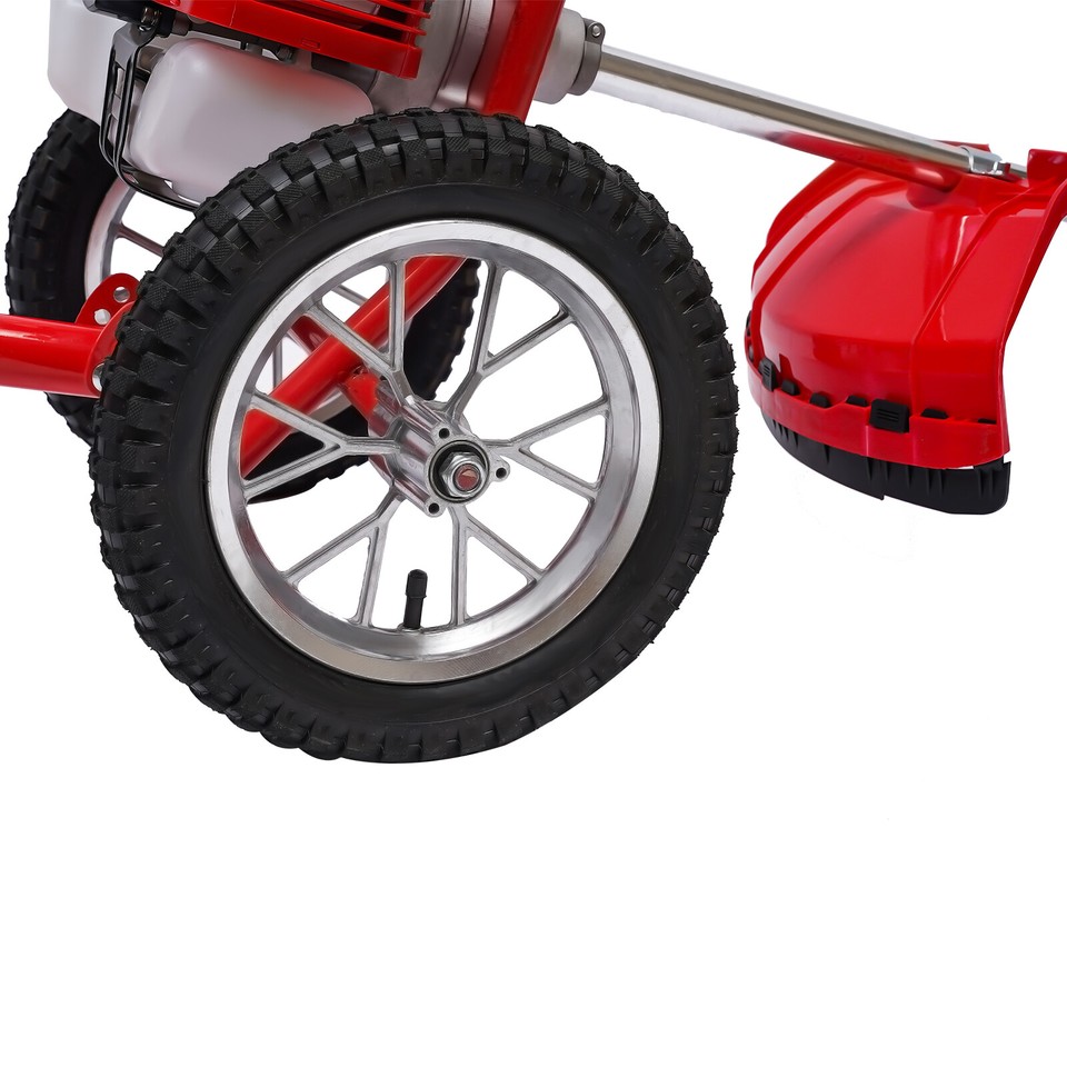 Hand Push Type Grass Cutter Lawn Mower Trimmer Gasoline Brush Cutting ...