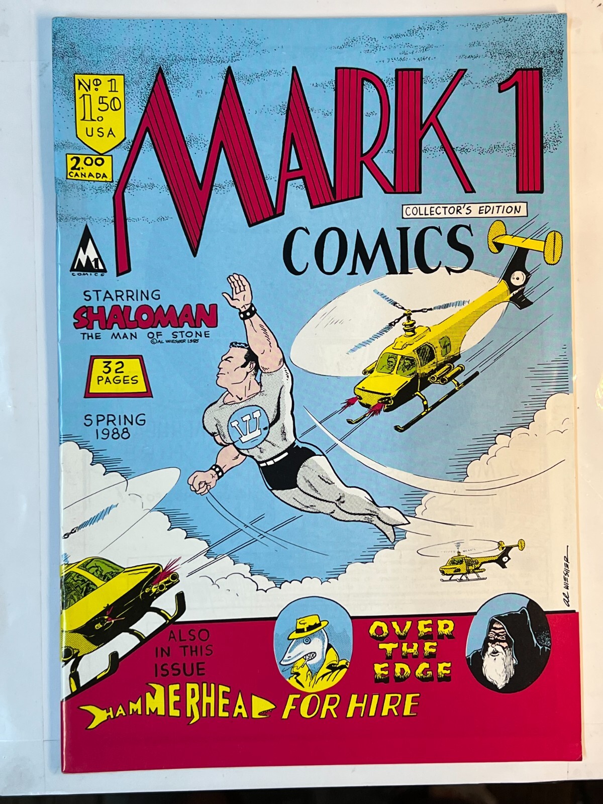 mark 1 comics #1 starring shaloman 1988 | Combined Shipping B&B | eBay