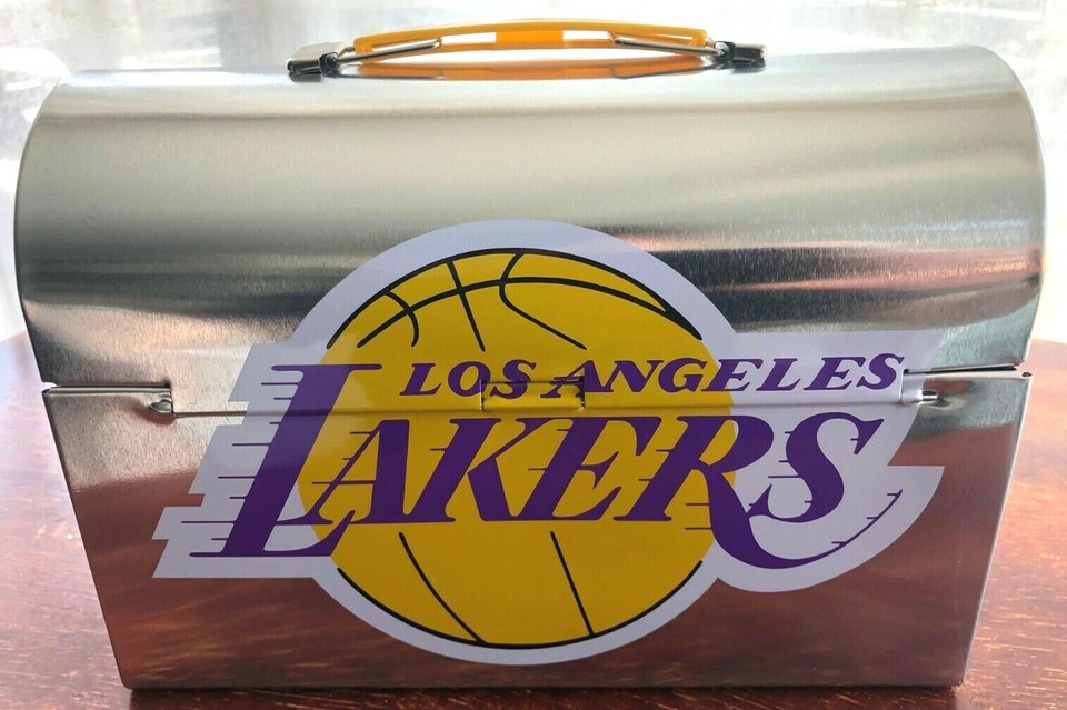 Los Angeles Lakers Metal Lunch Box (4/4/19 vs. Warriors) LeBron | eBay