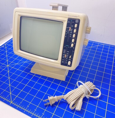 Vintage GE Spacemaker AM/FM Radio With TV With Swivel 07GP001 Used ...