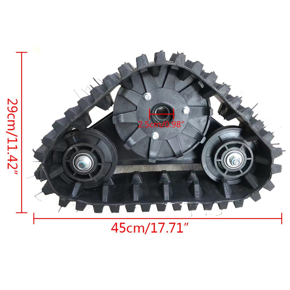 Pair Go Kart ATV UTV Buggy Quad Rear Wheel Snow Rubber Sand Tracks ...