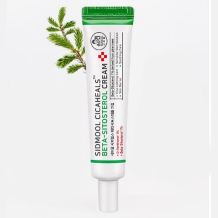 Sidmool Cicaheals Beta Sitosterol Cream 35ml Skin Barrier Calming Care ...
