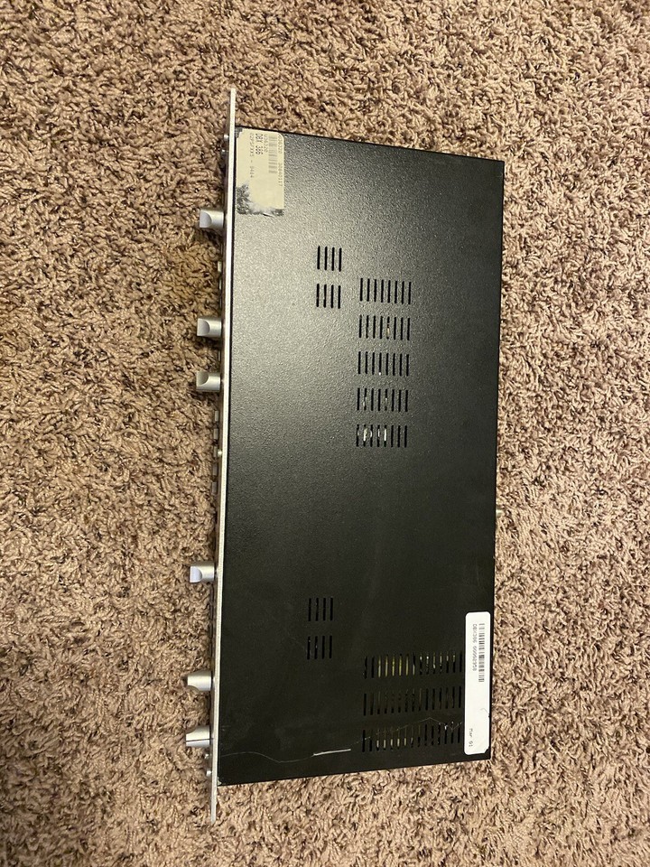DBX 386 Dual Vacuum Tube Preamp w/ Digital Out 1U Rack Signal Processor ...
