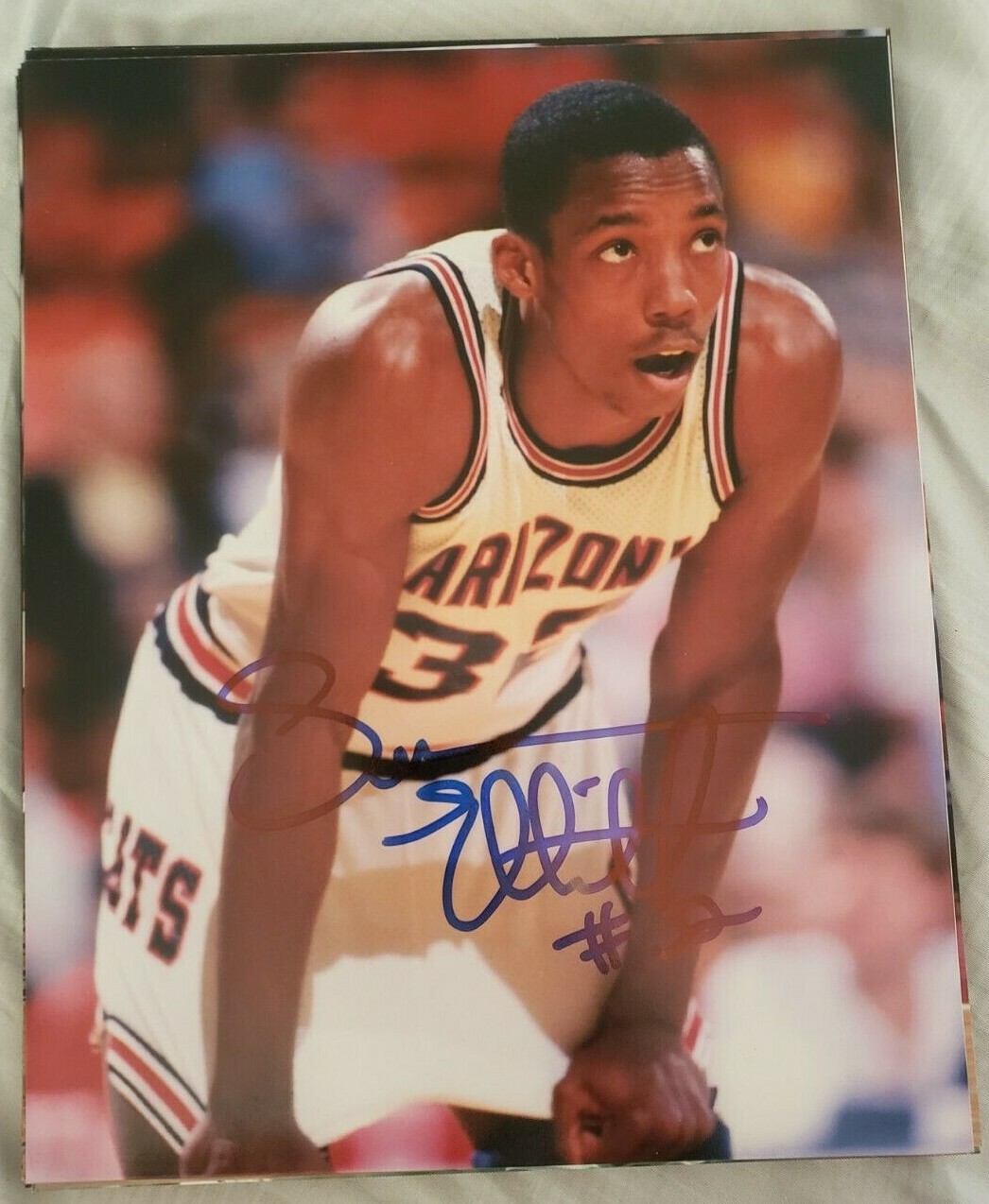 SEAN ELLIOTT ARIZONA WILDCATS SIGNED AUTOGRAPHED 8X10 PHOTO W/COA V | eBay