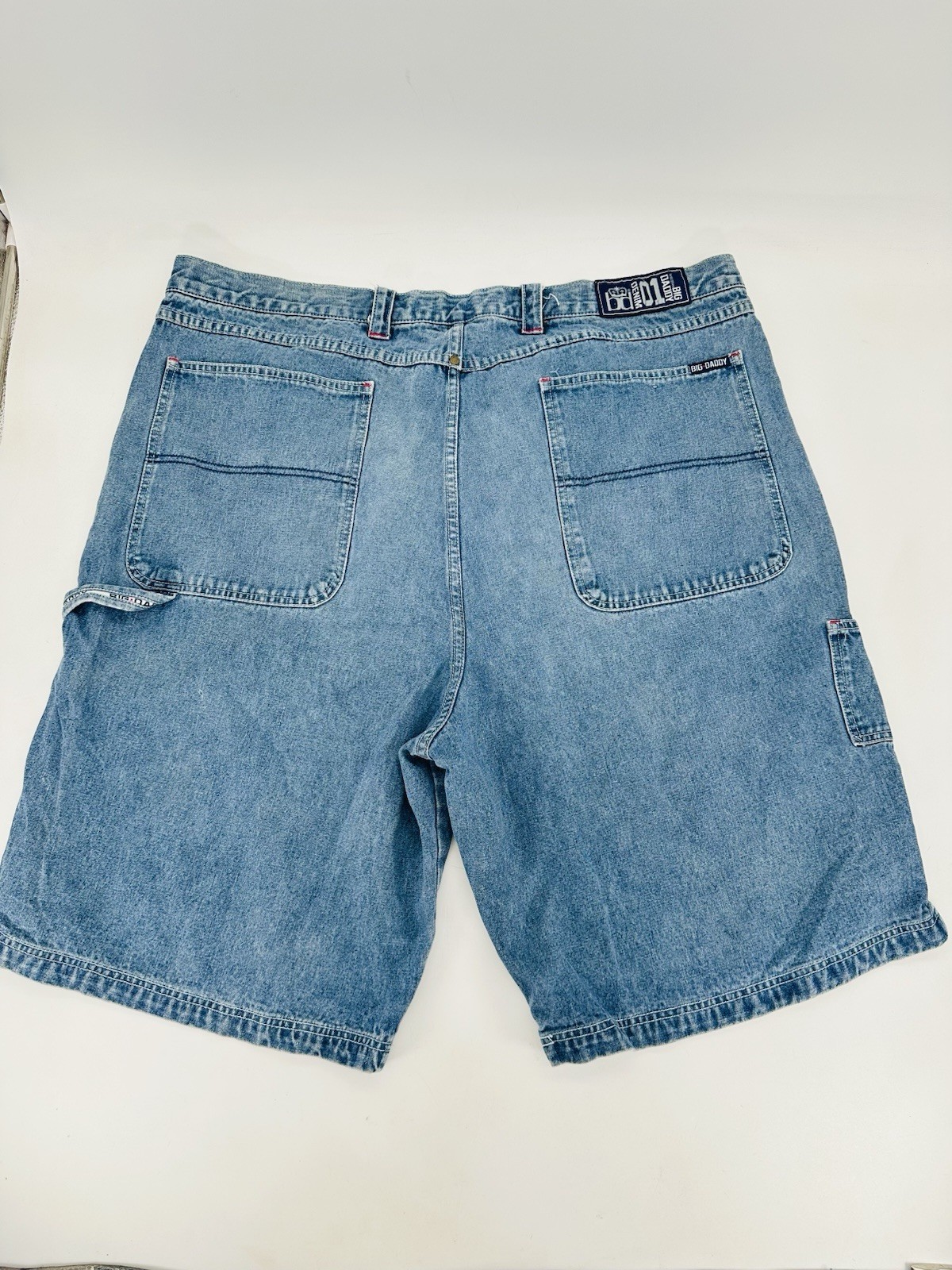 Vintage 2000s Y2K Big Daddy Denim Carpenter Jorts Hip… - Gem