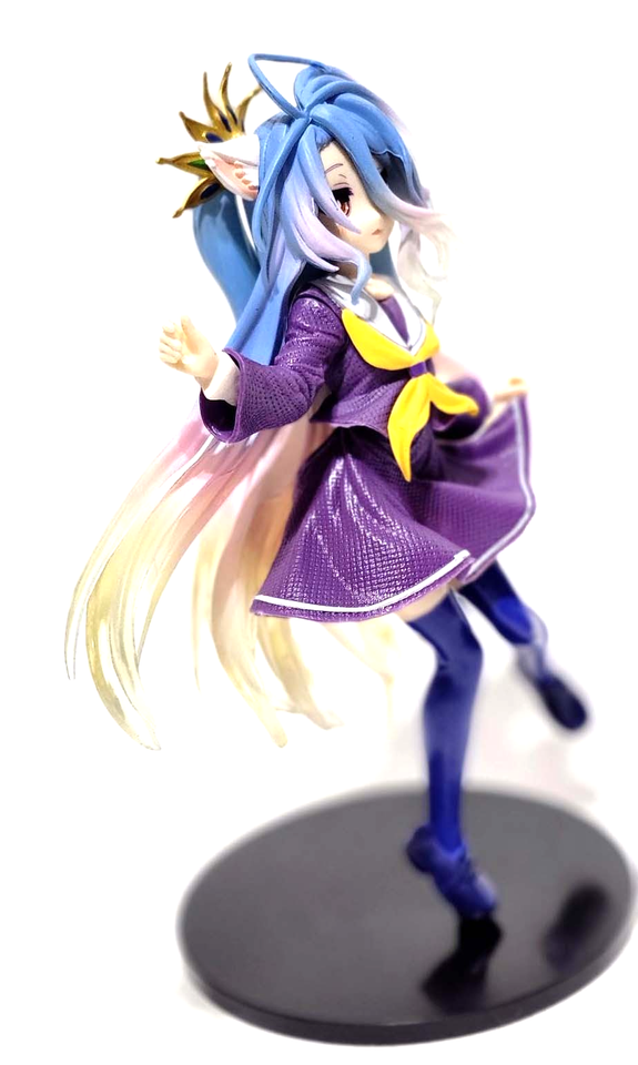 No Game No Life Shiro Figure Cat Ear School Uniform ver. Coreful TAITO ...