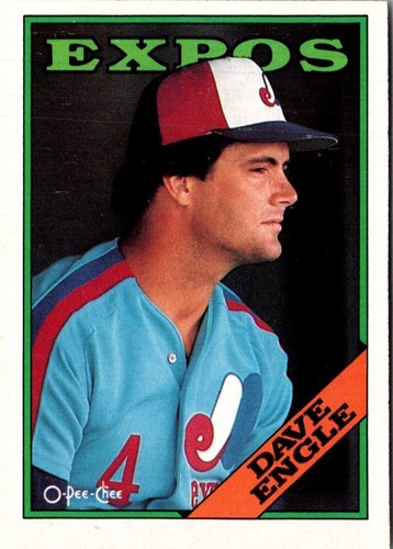 1988 O-Pee-Chee Dave Engle #196 Montreal Expos Baseball Card | eBay