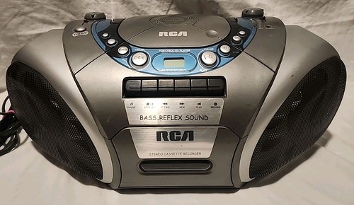 RCA Boom Box CD Player, Cassette Player, AM/FM Radio RCD130 Works ...