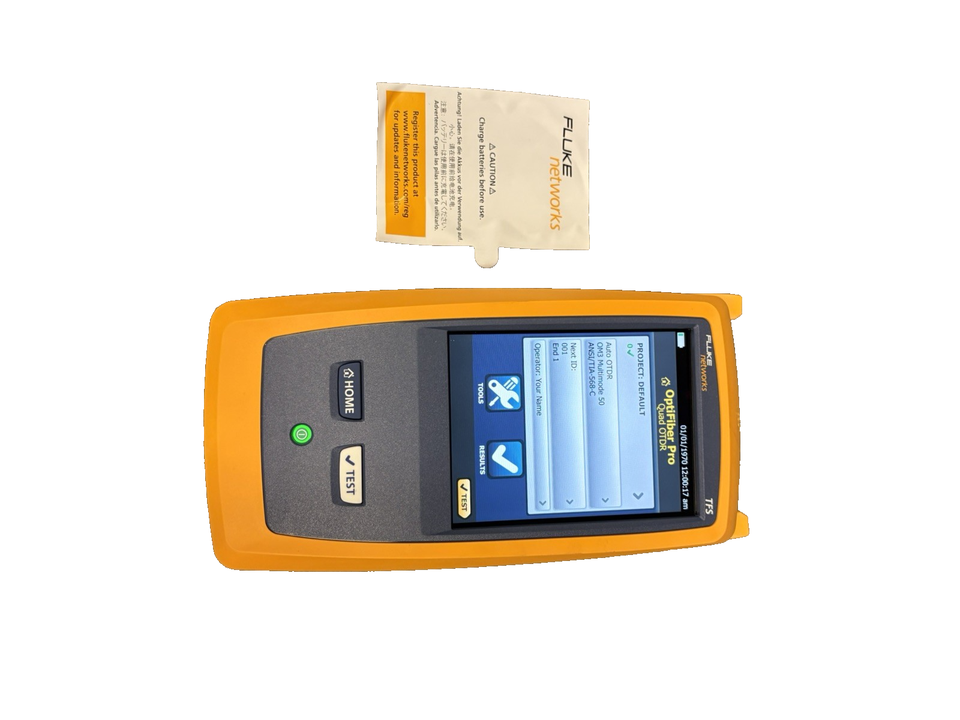 FLUKE NETWORKS OptiFiber Pro OTDR KIT W/ QUAD OTDR MODULE | eBay