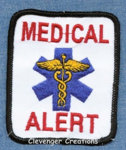SERVICE DOG MEDICAL ALERT - service dog vest patch | eBay