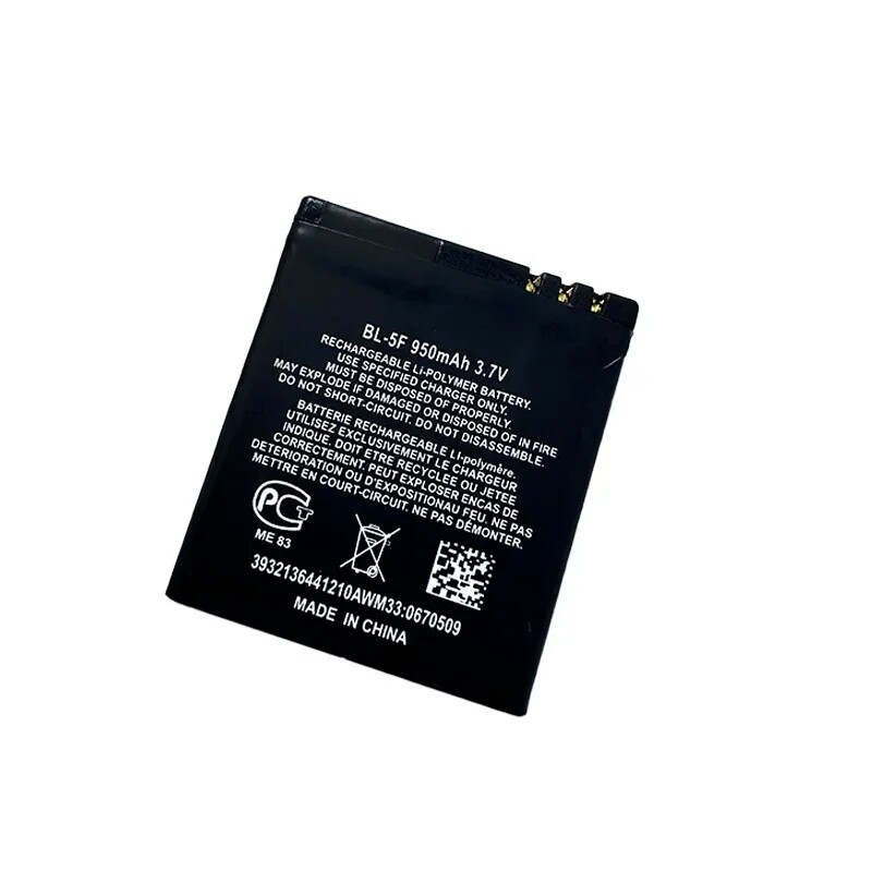 New BL-5F Battery 950 mAh For Nokia N93i 6210 6290 6710 E65 N78 N79 N95 ...
