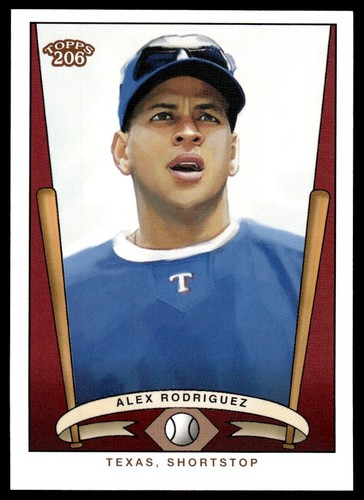 2002 Topps 206 Team Series 3 Alex Rodriguez Texas Rangers #T206-3 | eBay.de