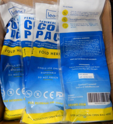 (11) Ice Pack Instant Perineal Cold Pack Postpartum Pad Adhesive Strip ...