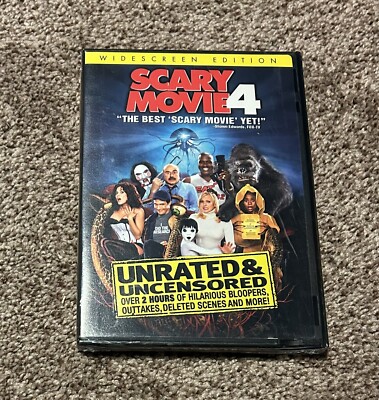 Scary Movie 4 (DVD, 2006) Widescreen Edition NEW Sealed Halloween ...