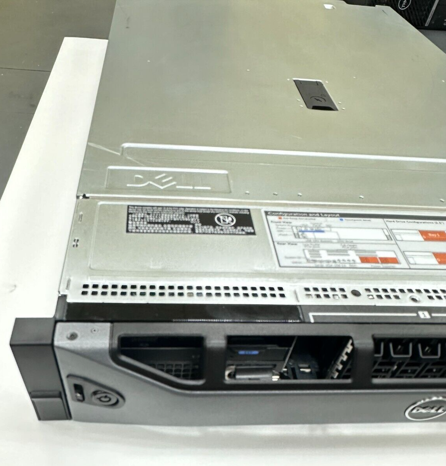 DELL PowerEdge R730 8SFF Server 2x E5-2690v4 =28 Cores No RAM/ HDD H730 ...