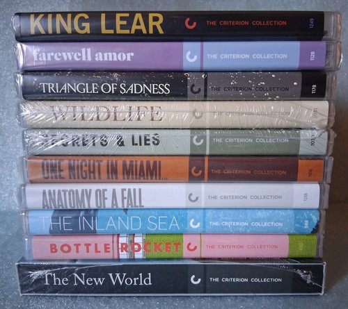 Lot of 10 Criterion Collection films NEW Blu-ray | eBay