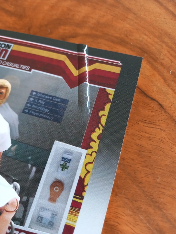 Banksy Dismaland Postcard Paralysed PTSD Action Man Darren Cullen Art ...