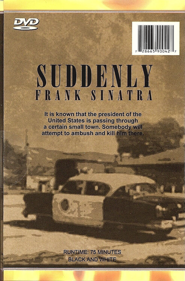 Suddenly [DVD, 1954, B&W] Frank Sinatra/Sterling Hayden - New/Sealed | eBay