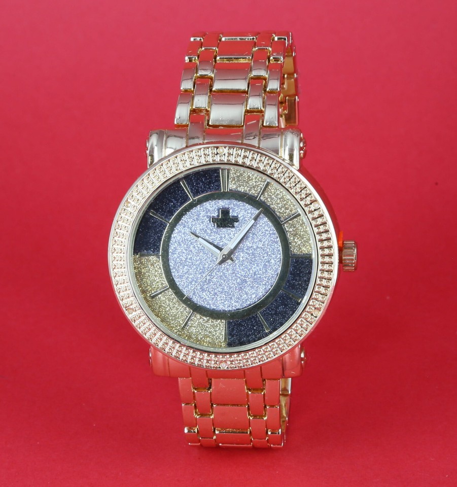 GP Mens Real Genuine Diamond Metal Band Jojo Diamond Maxx Watch + Free ...