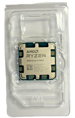 New AMD Ryzen 5 7600x 6Core 12-Thread Socket AM5 Unlocked CPU Processor ...