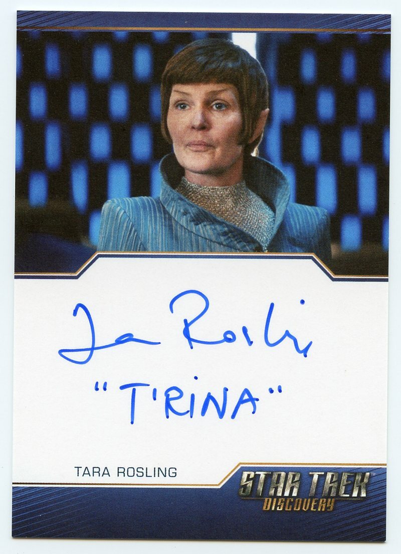 2022 Rittenhouse Star Trek Discovery Season 3 - Triple Autographs Card ...