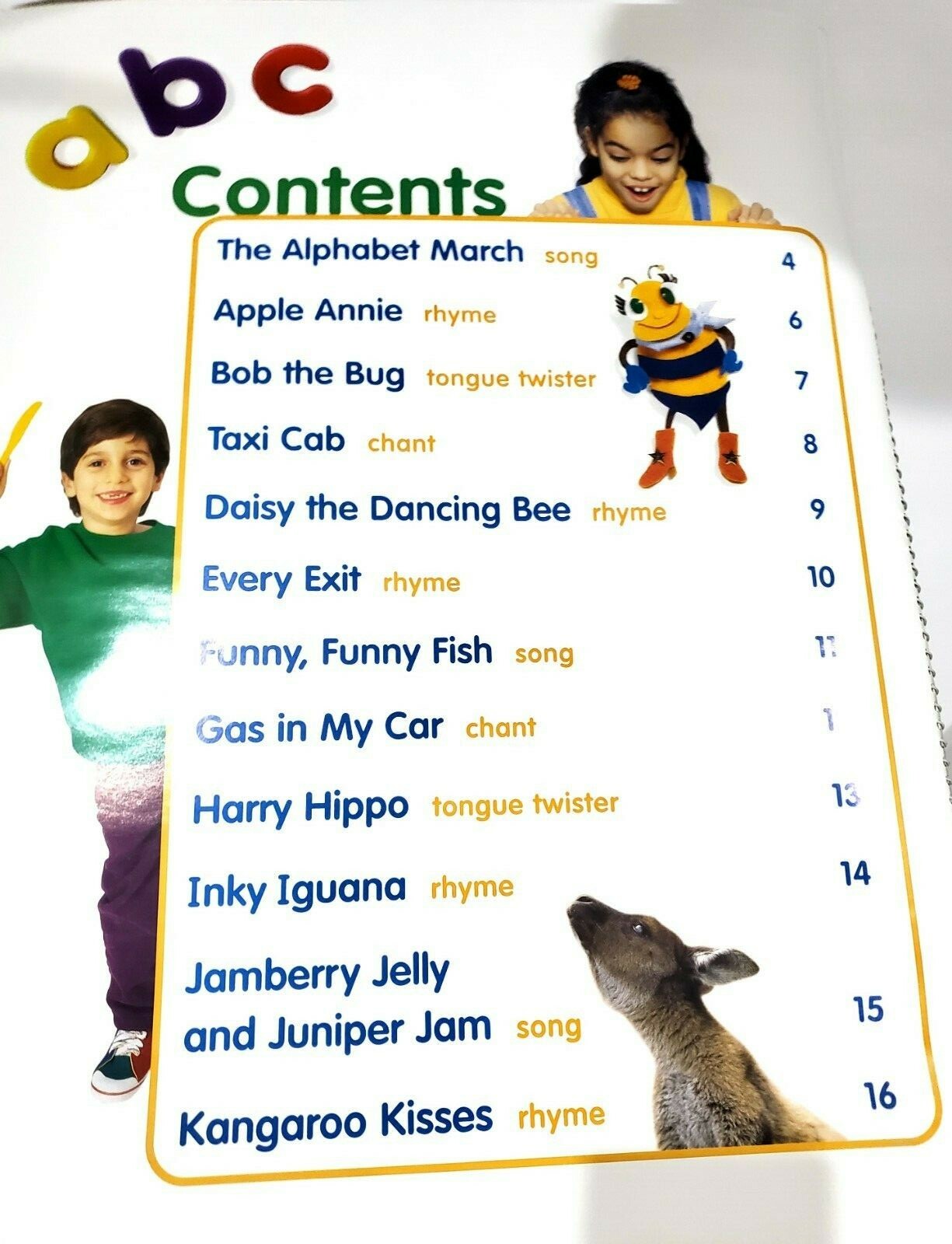 Houghton Mifflin Reading : Back to School Big Book Grade 1 ABCs Rhyme ...