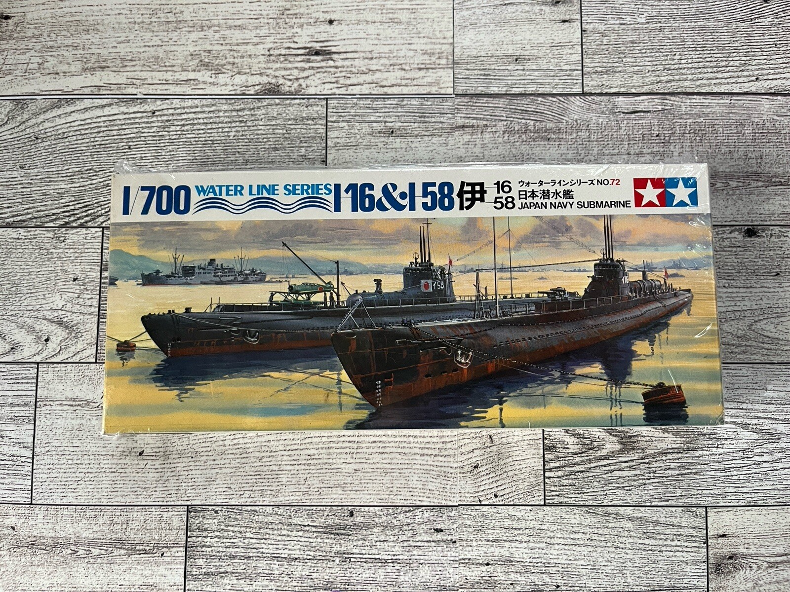 TAMIYA - Water Line Series I-16 & I-58 JAPAN NAVY SUBMARINE - 1/700 ...
