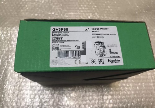 1PC New Schneider GV3P65 48-65A Circuit Breaker Free Shipping | eBay