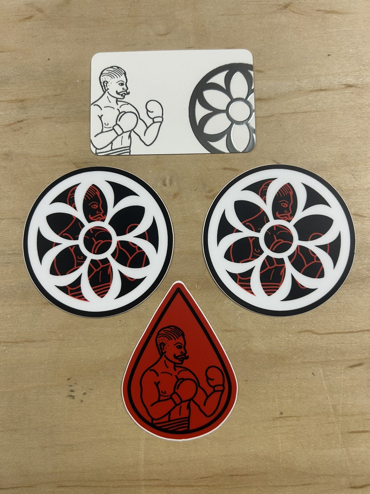 JRW Gear + Good Art Collab Sticker / Slap 3-Pack & Business Card | eBay