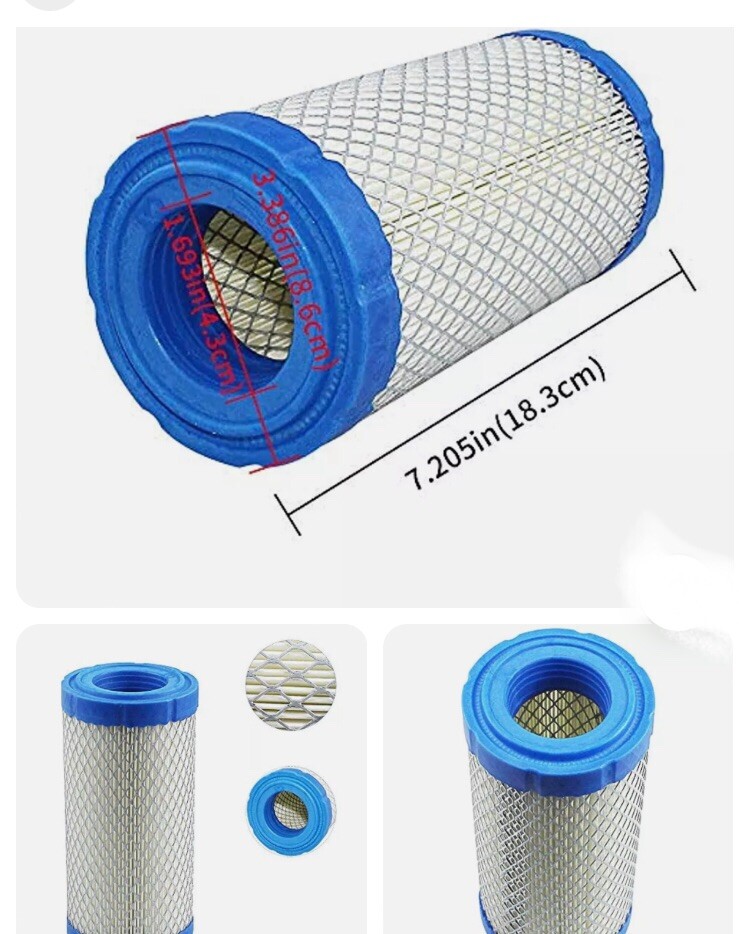 AIR FILTER CLEANER F/ Snapper Pro 20hp Zero Turn Mower Riding Lawn W ...