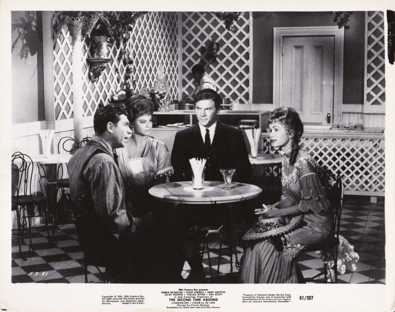 Andy Griffith Juliet Prowse Steve Forrest Debbie Reynolds THE SECOND ...