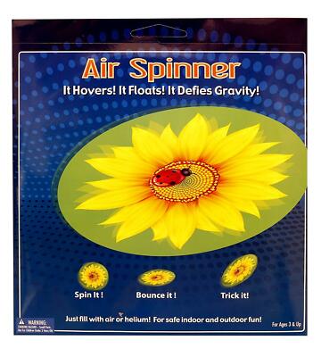 Air Spinner Flower - Super Flying Inflatable Frisbee Hover Disc Buzz ...