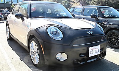 Colgan Front End Mask Bra 2pc.Fits 16-21 Mini Cooper S 2&4Dr,Conv.Hatch ...