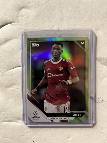 2021-22 Topps UCL Collection - Neon Green Foil #99 Amad Diallo /199 for ...