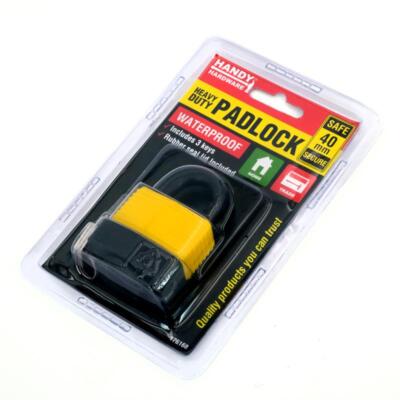 40mm Heavy Duty 1PC Handy Hardware Padlock Waterproof Home Security ...