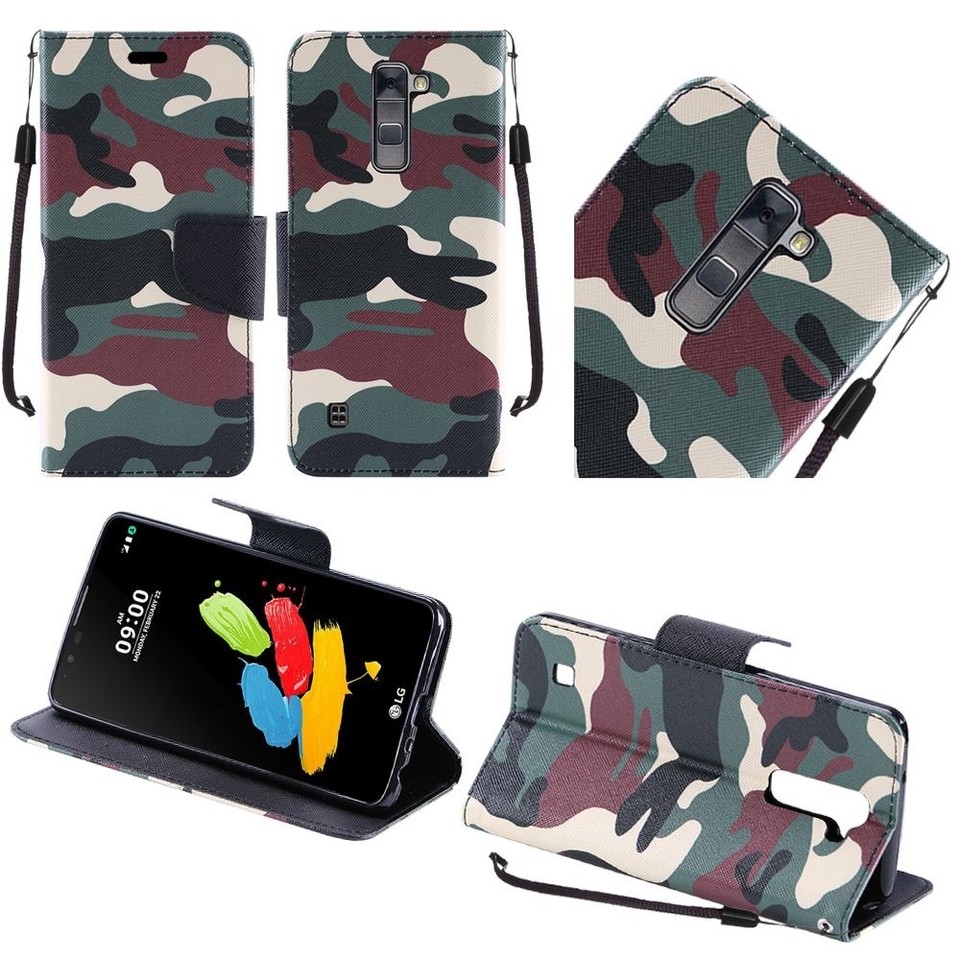 Wallet Card Pouch Case Cover for LG Stylo 2 Plus / Stylus 2 Plus K550 ...