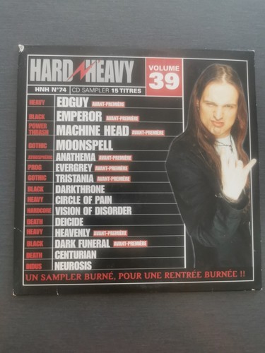 CD Sampler Hard'n'heavy Vol 39,2001, Emperor, Anathema, Edguy, Machine ...