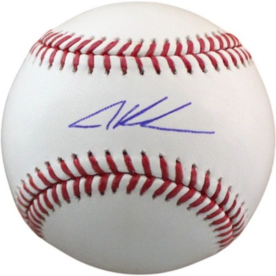 Adley Rutschman Autographed Baltimore Orioles OML Baseball Fanatics ...
