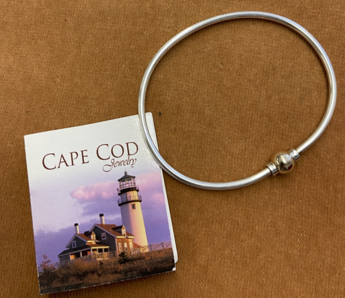 Cape Cod Jewelry With Single Gold Ball Bracelet 925 Sterling Silver | eBay