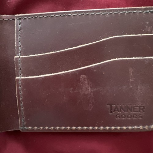 Tanner Goods Bifold Wallet - Made in USA - Shell Cordovan (Horween) | eBay