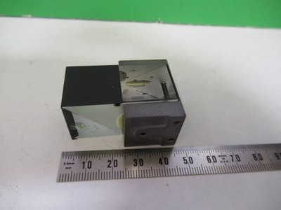 OLYMPUS JAPAN BEAM SPLITTER PRISM GLASS MICROSCOPE PART AS PICTURED W3 ...